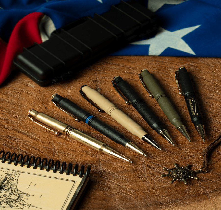 Bullet Pens - Old Southern Brass