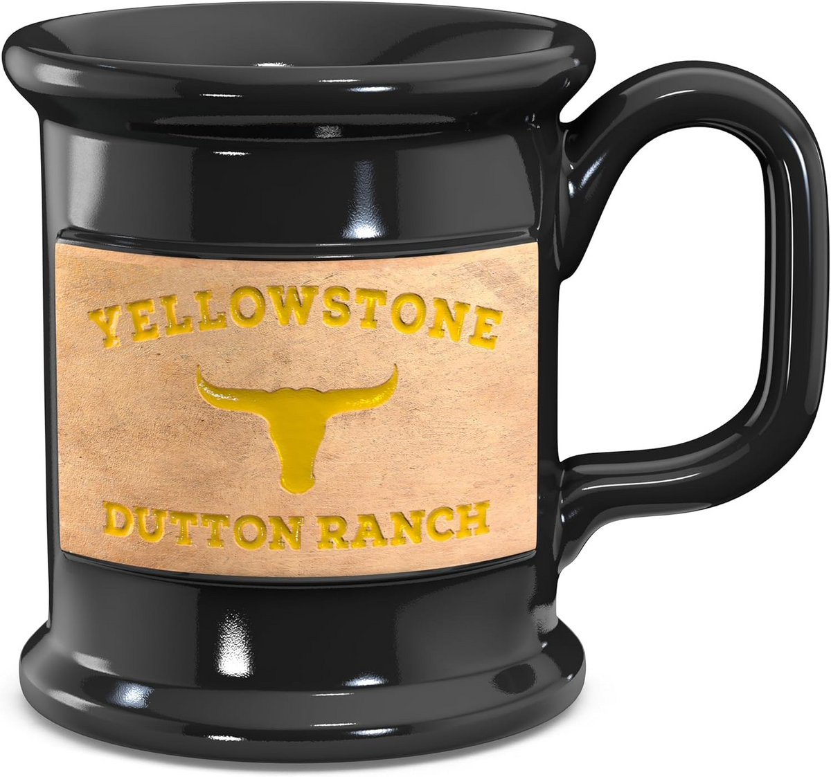 Ceramic Handmade Coffee Mug - Yellowstone Dutton Ranch